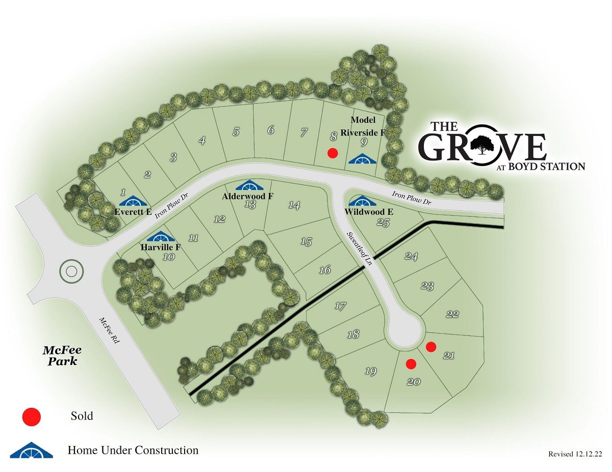 The Grove at Boyd Station Community | Saddlebrook Properties